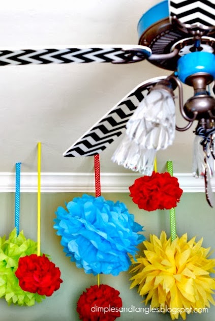 Sassy Ceiling Fans | Dimples and Tangles