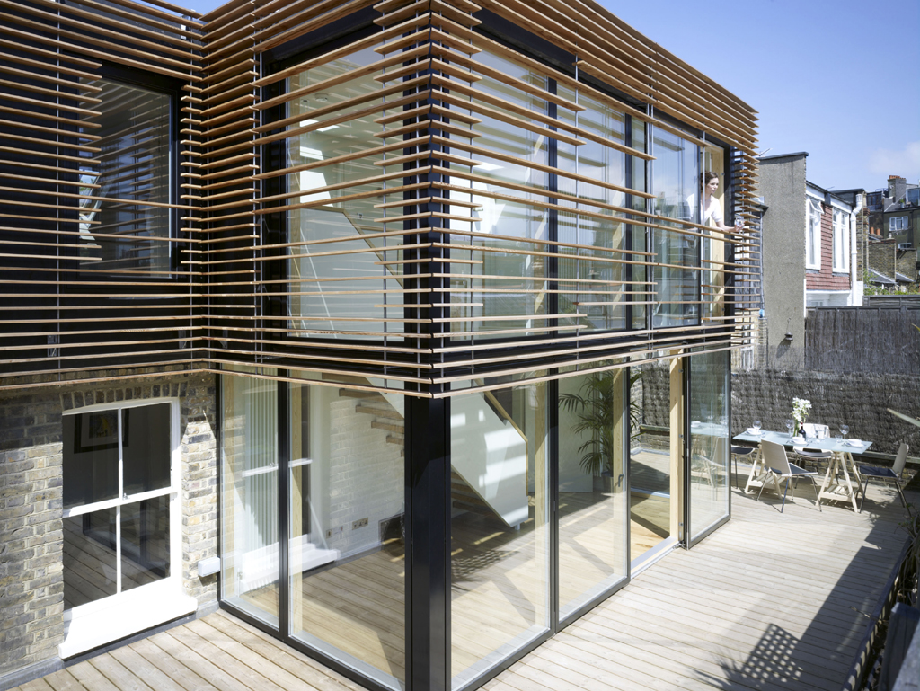 Harmon-Velfac: Slide apart sliding doors (Window Doors) in System 200