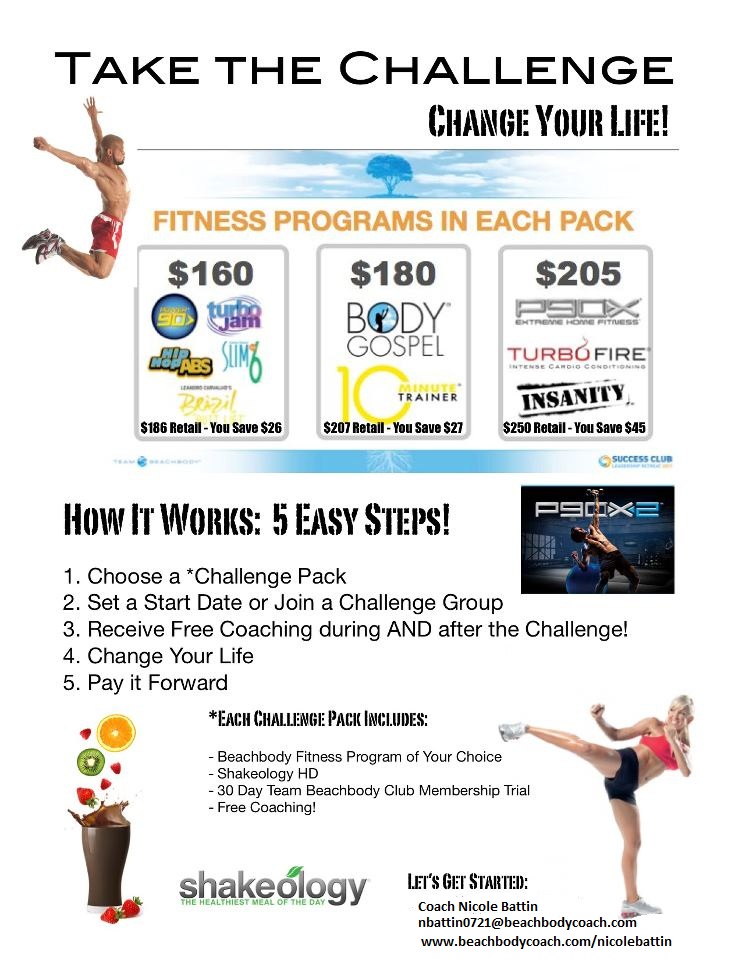 Dig Deep and Bring it!: Challenge Packs