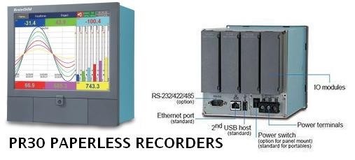 PR30 Paperless Chart Recorder Brainchild | Wiratama Mitra Abadi