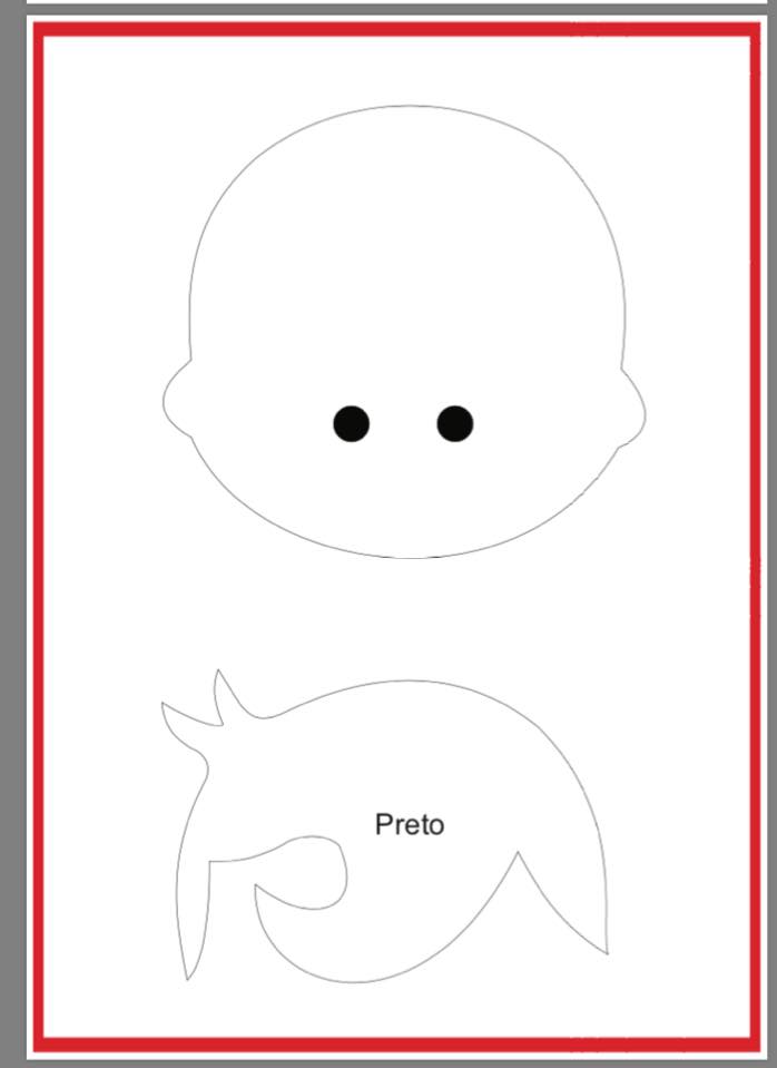 Molde Superman em feltro!