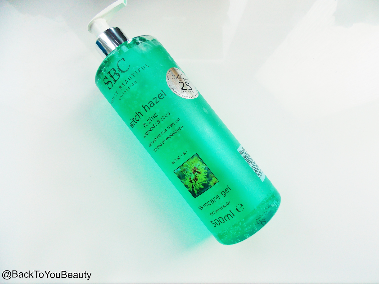 SBC new release Witch Hazel & Zinc Skincare Gel