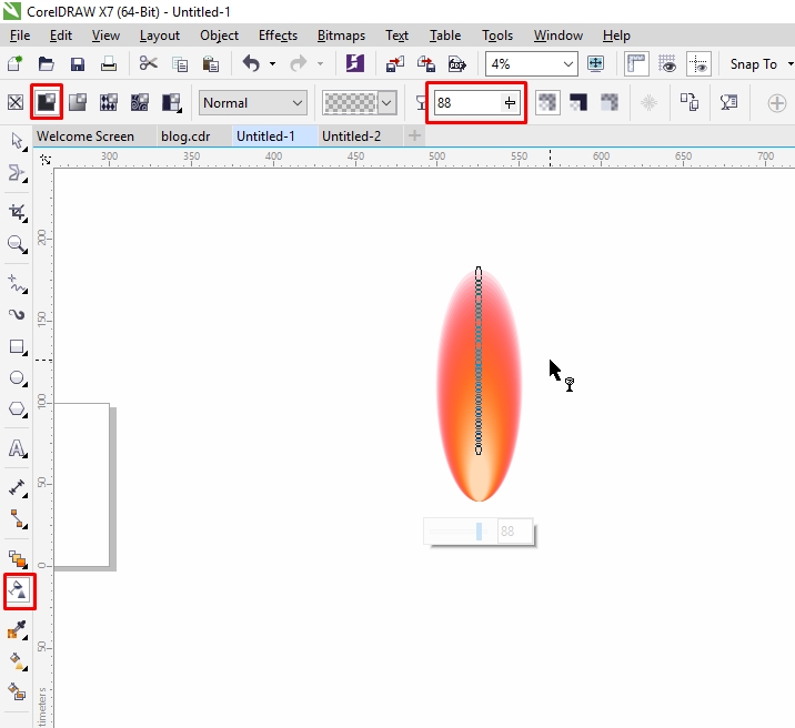 Membuat efek vektor api CorelDRAW - Biologizone