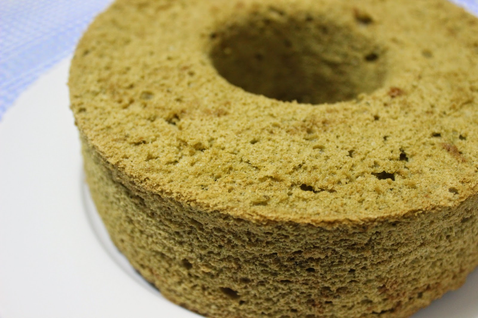 Receita: Bolo chiffon de chá verde ~ Me Gusta