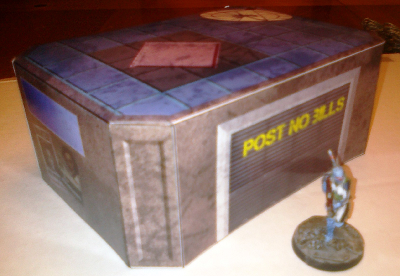 Remote Presence: Infinity Papercraft Terrain