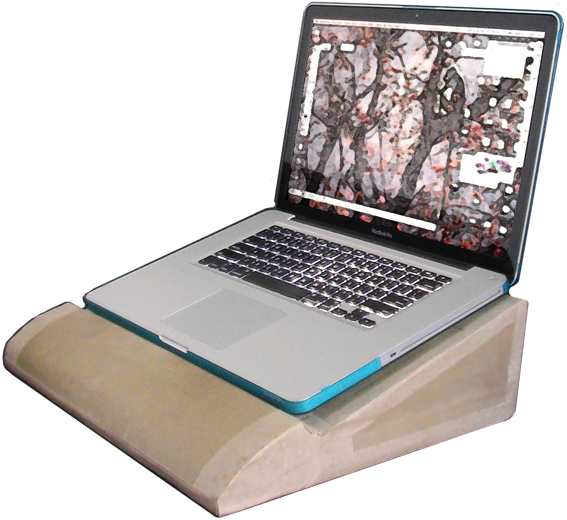 Cardboard Design Workshop: LAPTOP HOLDER