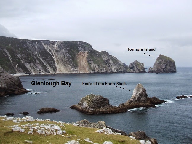 Donegal Rock Climbing. Unique Ascent: Tormore Island, Ireland's highest ...