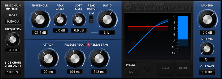 VST Compressor de áudio gratuito com qualidade profissional - JEAUDIO