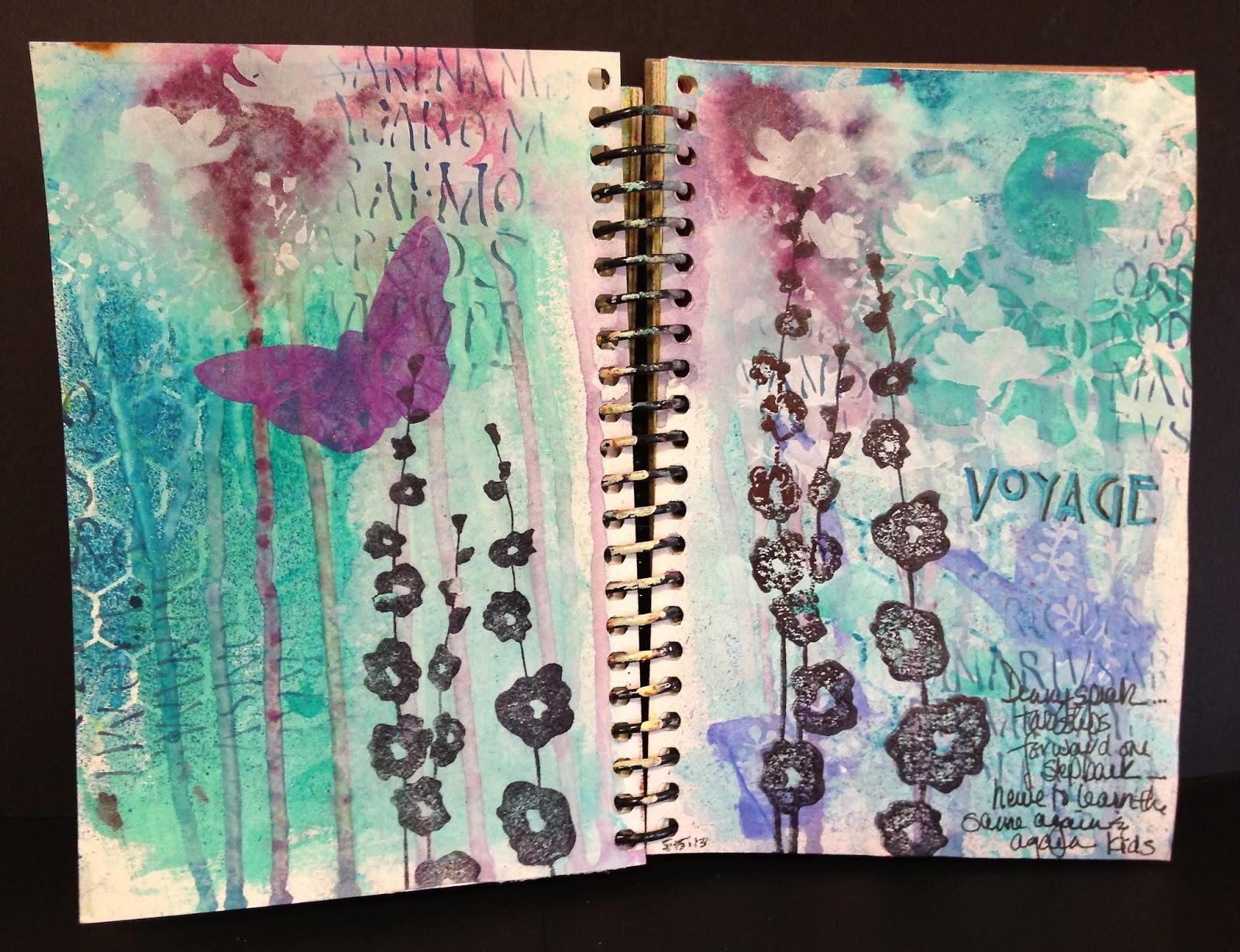 Adventures in the Fun Room: Catching Up on Journal Pages