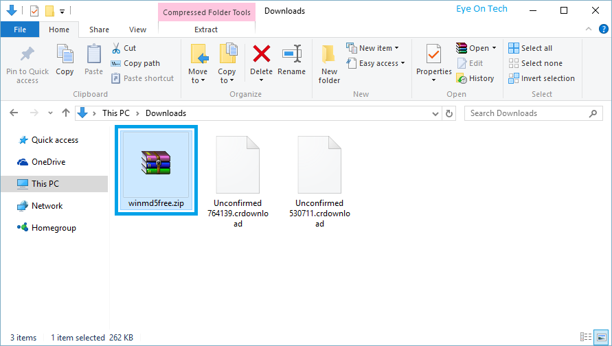How to verify your downloaded files using MD5 Checksum on Windows?