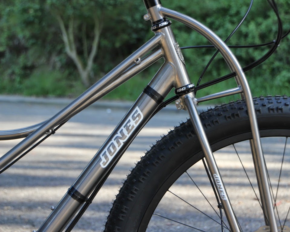 The Monkey Lab: Jeff Jones Titanium Space Frame With Rohloff SPEEDHUB