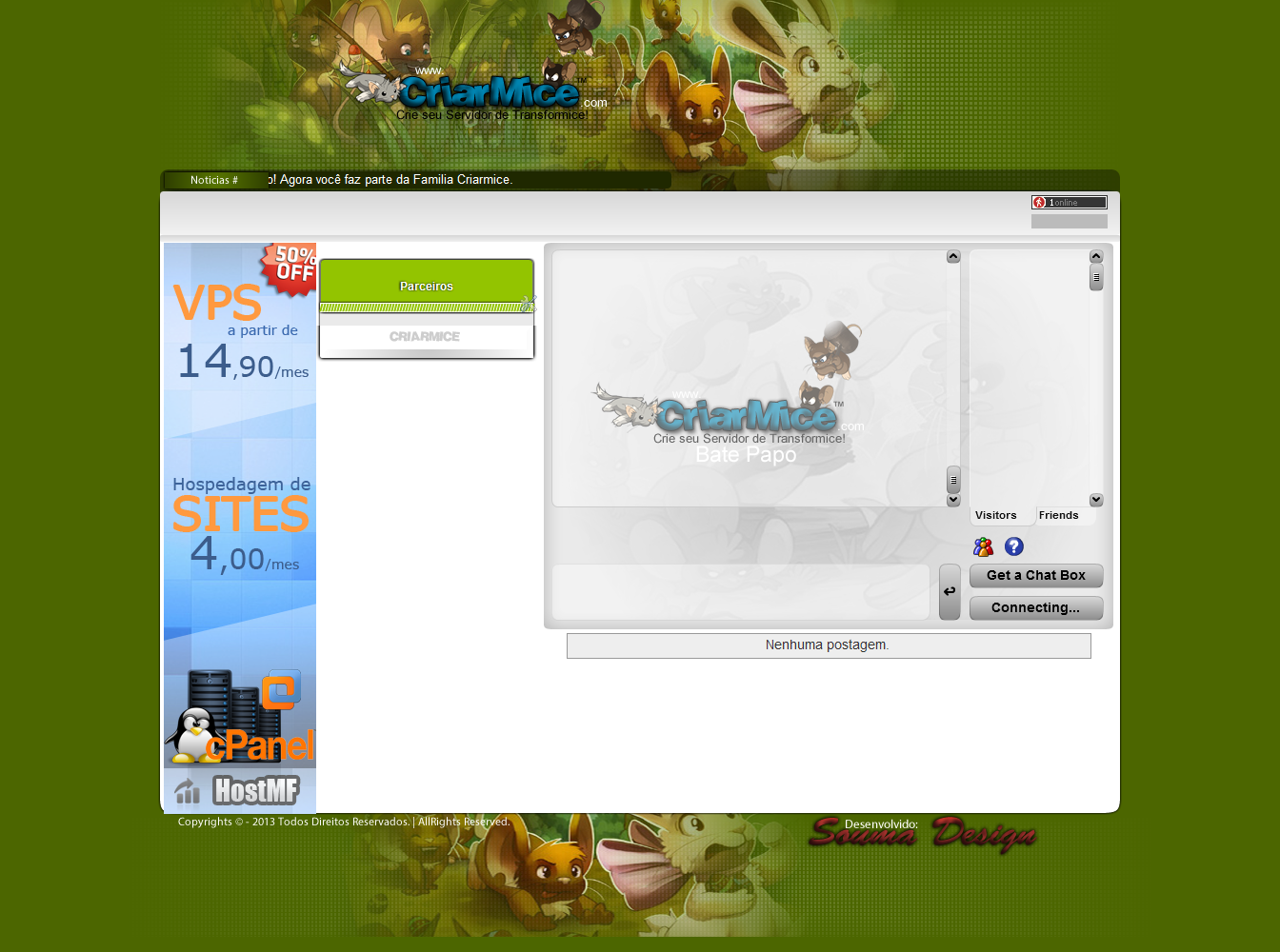 Transformice Tutoriais: Templates para Blogger de Transformice