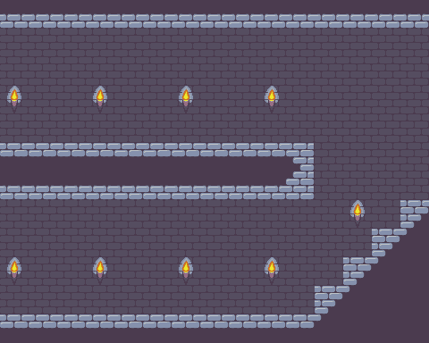 NeithR's Game: Making Castle Platformer Tileset