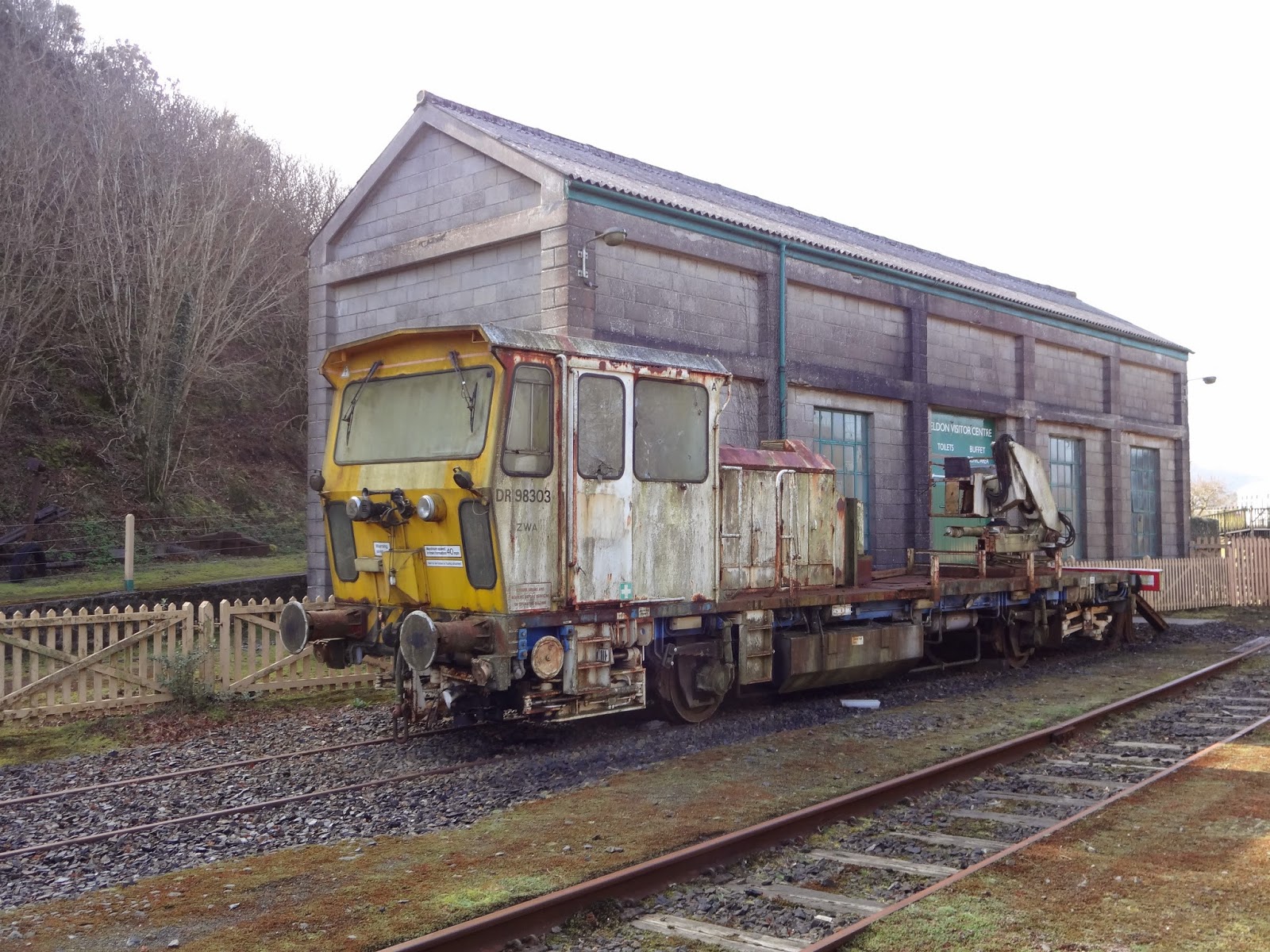 David W My Trains: Dartmoor Railway 6/4/2015 Meldon Quarry