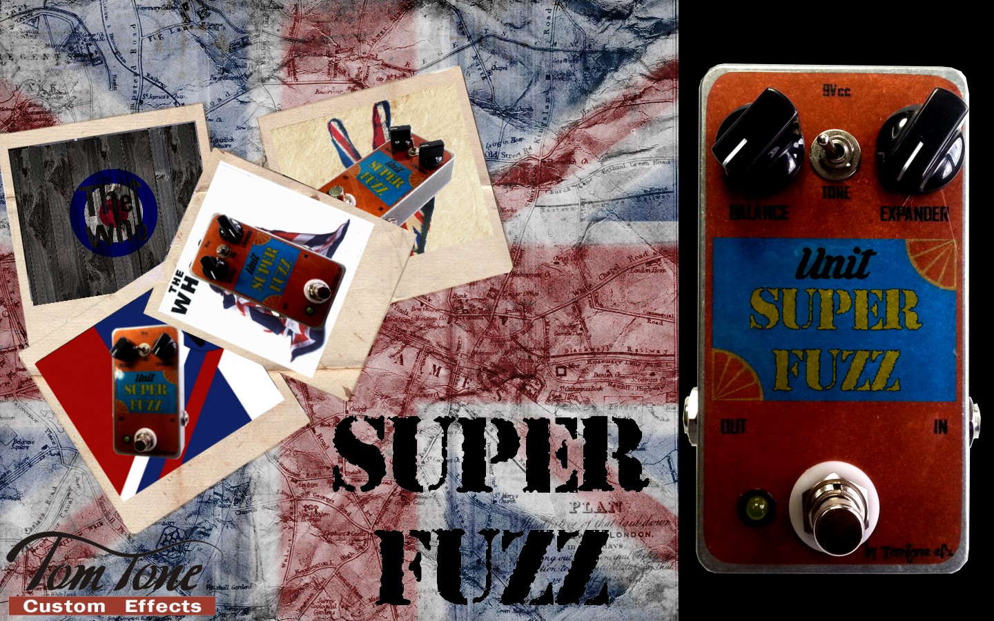 TomTone Custom Effects: Unit Super Fuzz