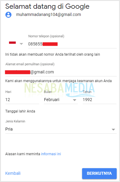 Cara Membuat Email Baru di Gmail dan Yahoo Lewat Komputer (Laptop) Maupun HP Android Versi ...