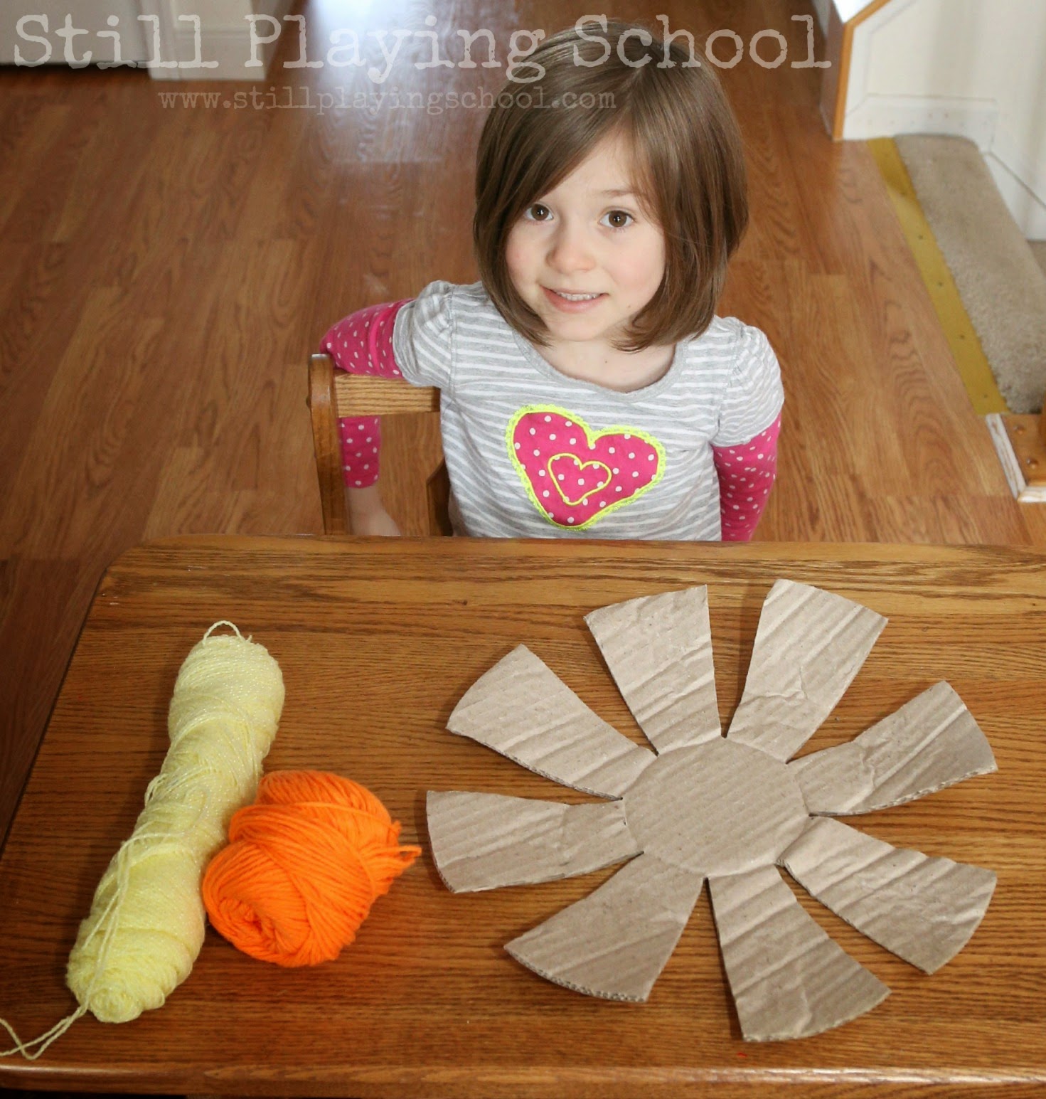 Yarn Wrapped Turkey Craft | Still Playing School