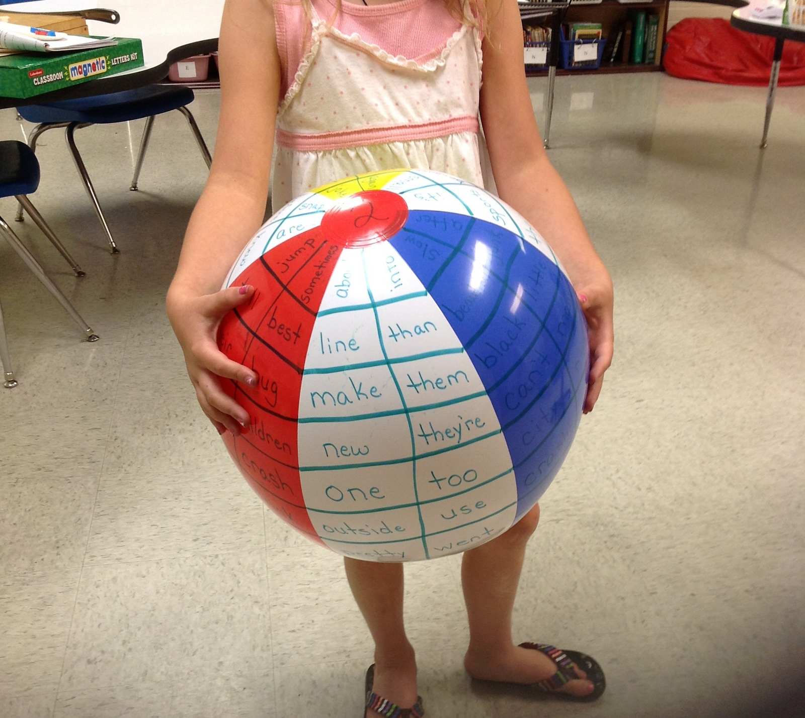 Beach Ball Sight Words - Conversations in Literacy