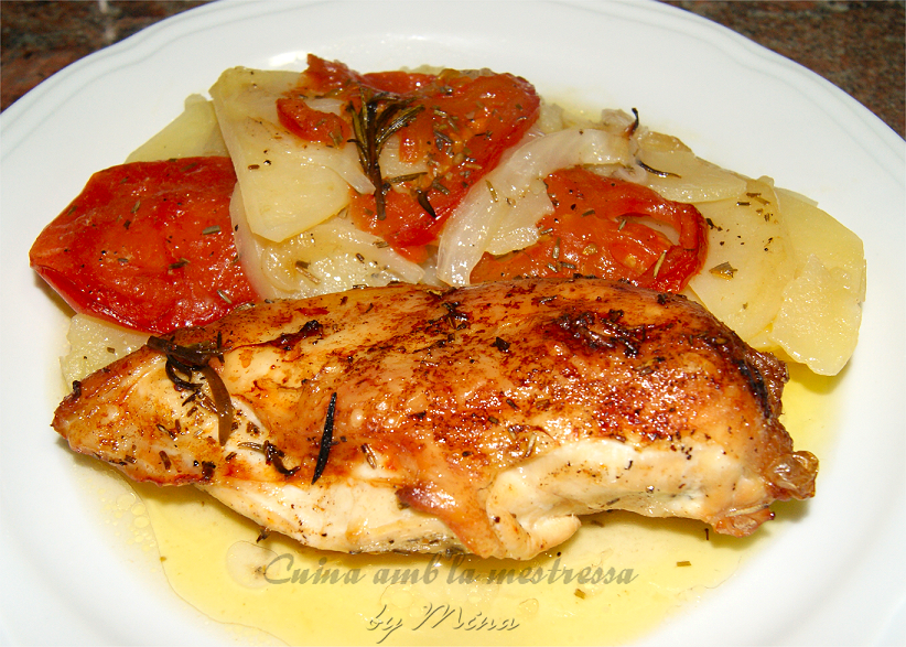 Cocina con Mina: Pollo al romero con cerveza