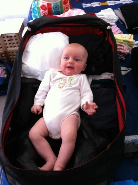 Denisons in New Zealand: Cora at three weeks and our last weekend in ...