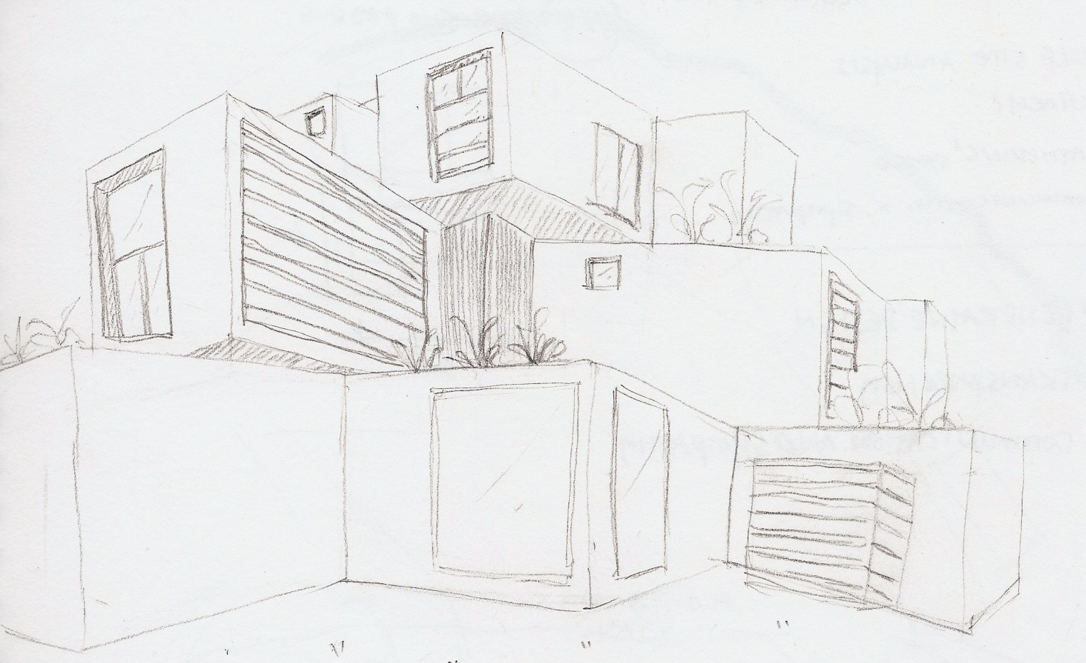 DAB510 ARCHITECTURAL DESIGN: Studio 2 - Spatial Diagram and Mass