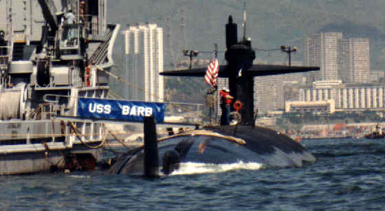 AE5X: Panoramic displays, waterfalls - and a sea story