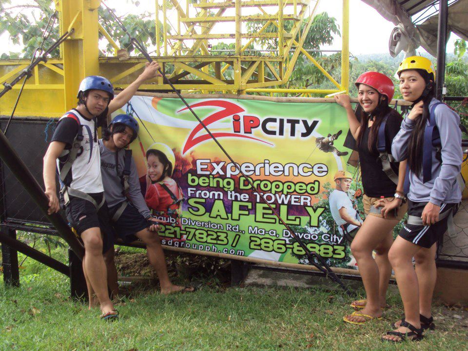 Orangutan Mountaineers: Zipline at Zip City, Davao