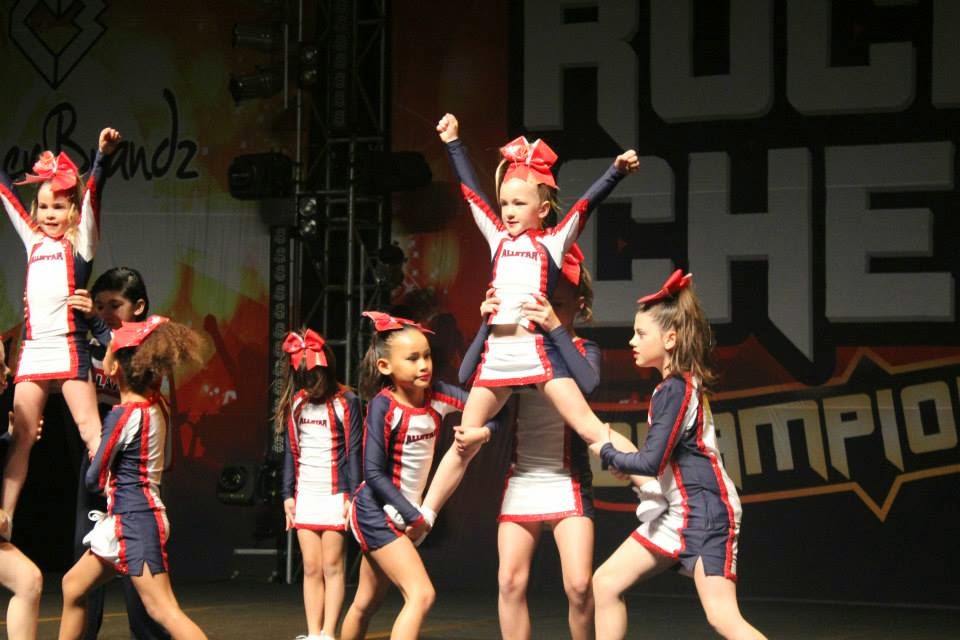 Great Fun etc: Lipstick, Lycra & Leaping: Cheerleading is a Whole New World