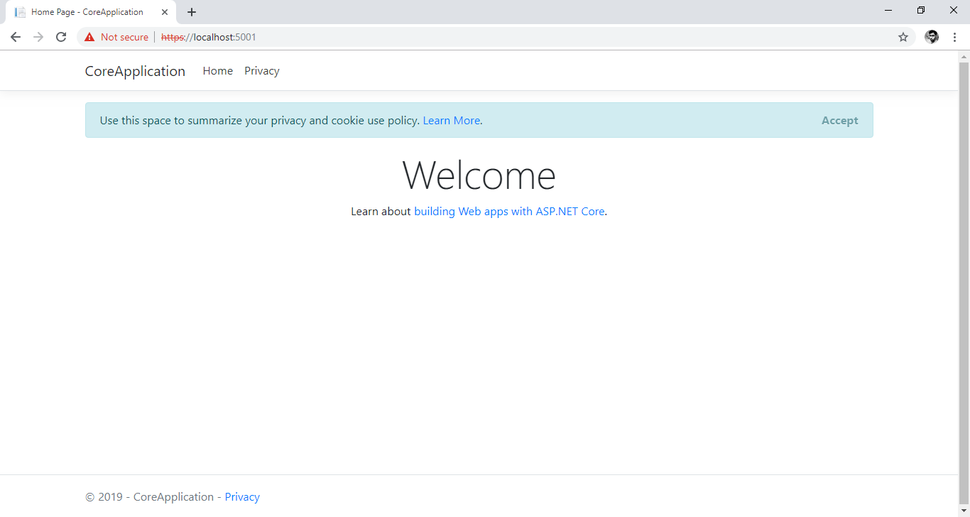 Crazy Stupid: Creating First .Net Core MVC Application