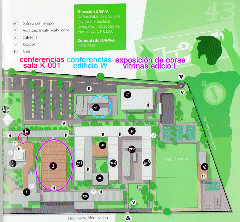 Trazo Libre: Actividades y su ubicación