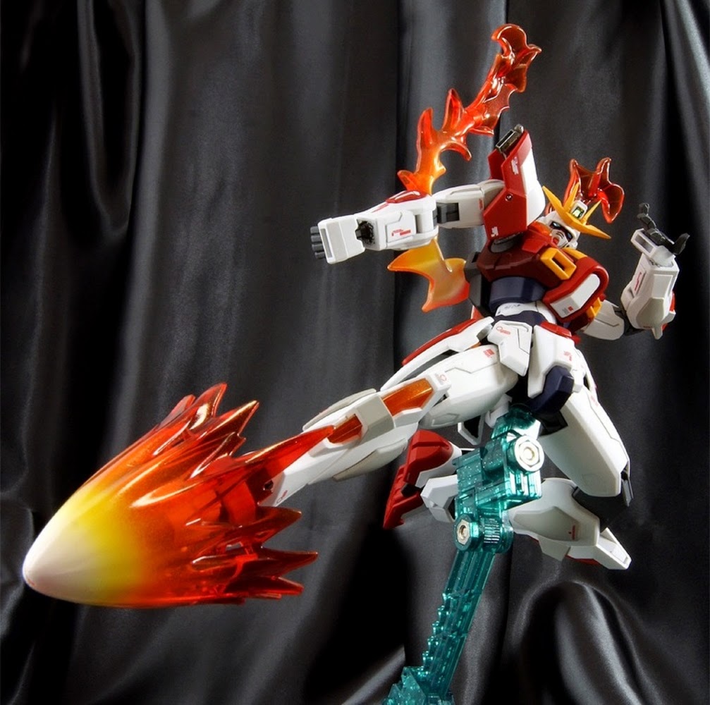 Custom Build: HGBF 1/144 Build Burning Gundam