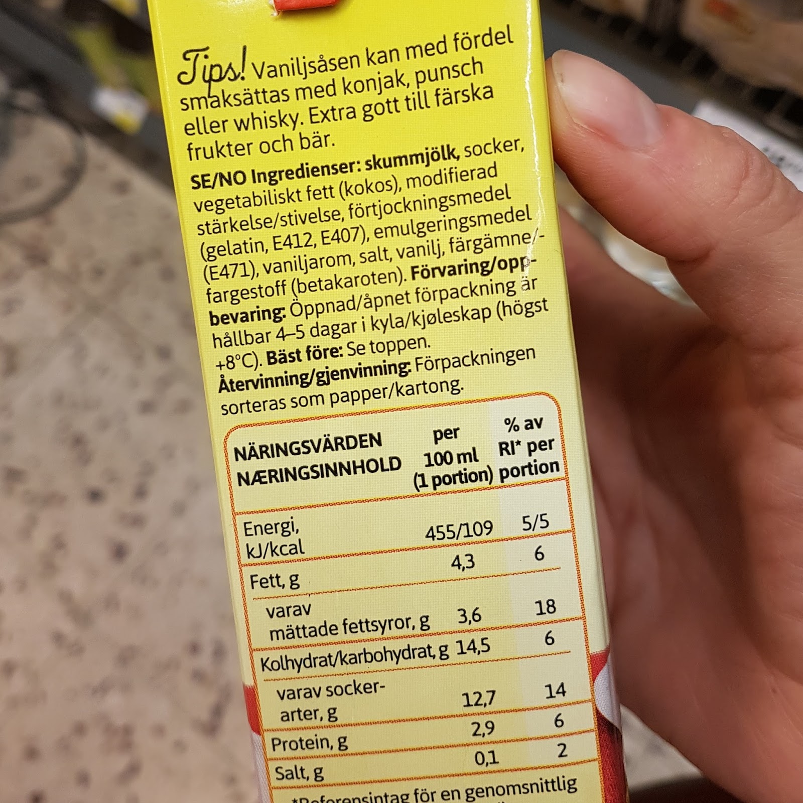 Göra egen vaniljsås - utan tillsatser och socker - Saras Eviga