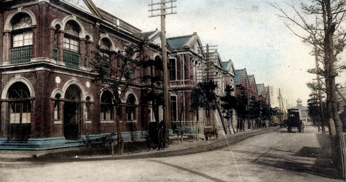 横浜 手彩色写真絵葉書 図鑑: 建築家 ダイアック John Diack