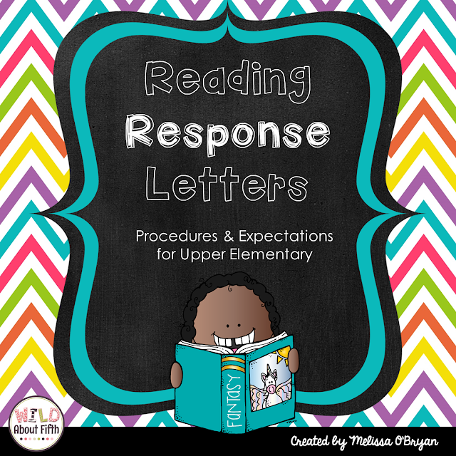 Reading Workshop - Response Letters | Wild about fifth grade