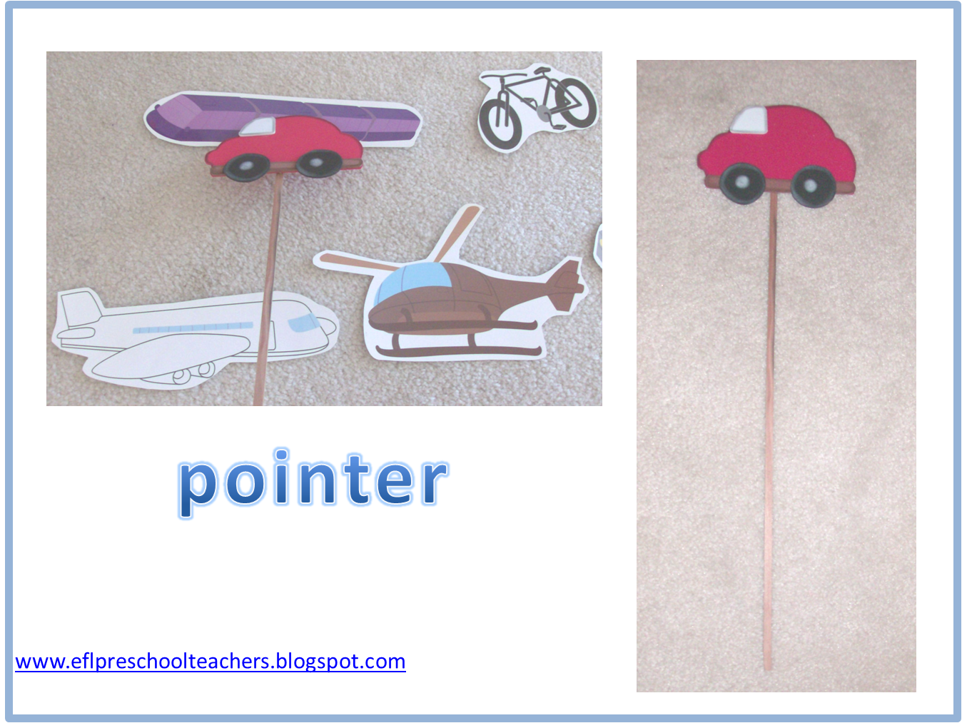 ESL/EFL Preschool Teachers: Transportation Theme