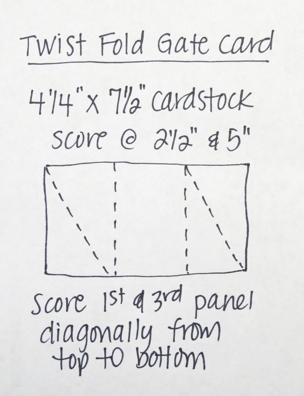 Julie's Stamping Spot -- Stampin' Up! Project Ideas by Julie Davison: VIDEO: Twist Gate Fold ...