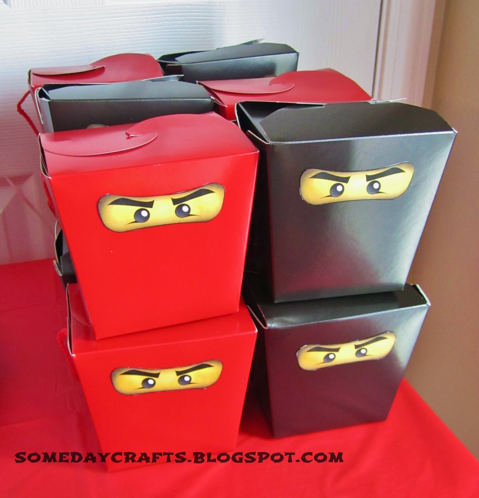 Someday Crafts: Ninjago Birthday Party