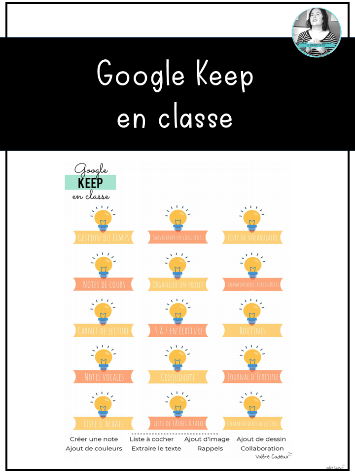 Google Keep pour les profs
