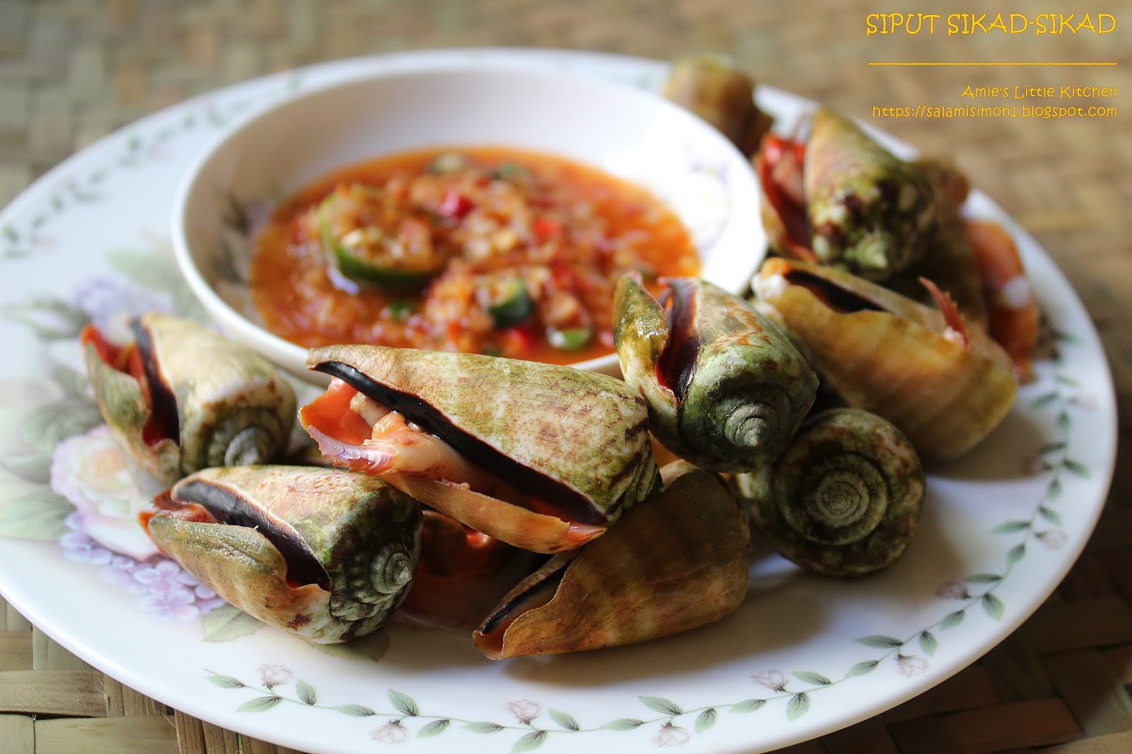 Siput Sikad-Sikad - Amie's Little Kitchen
