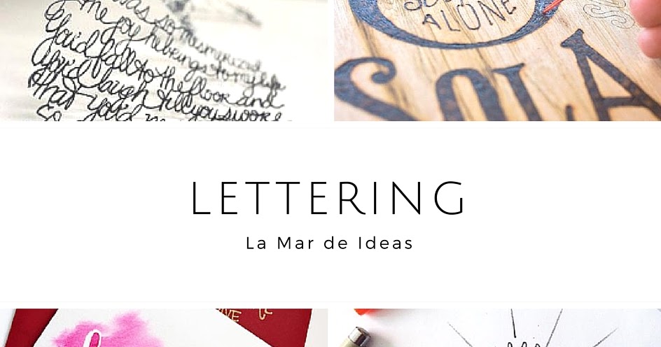 La Mar de Scrap: LMdI33: Lettering