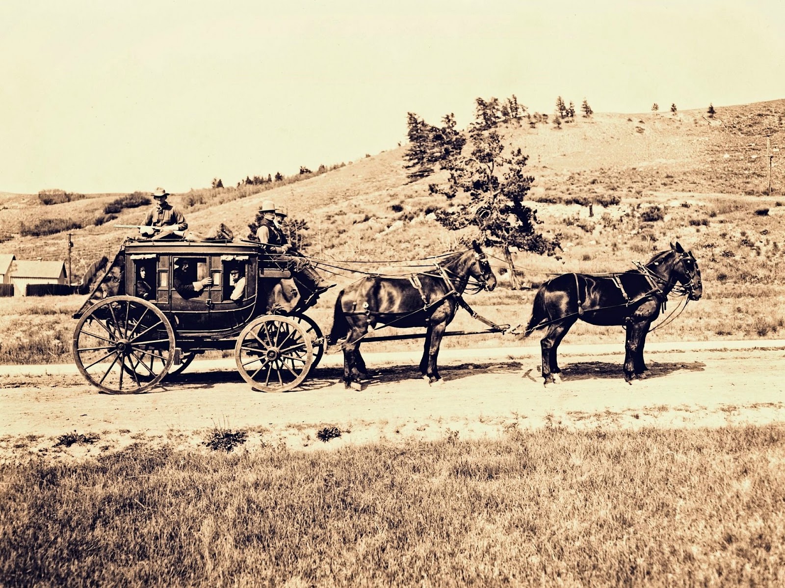 Sweet Americana Sweethearts: Stagecoaches & Steamships