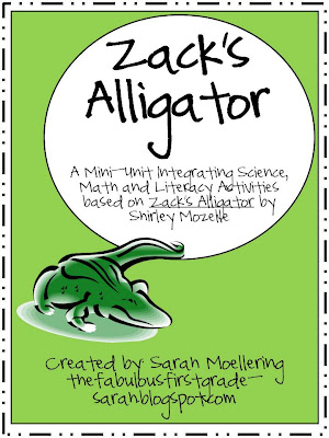 The Fabulous First Grade: Eating the Alphabet and Zack's Alligator (and ...