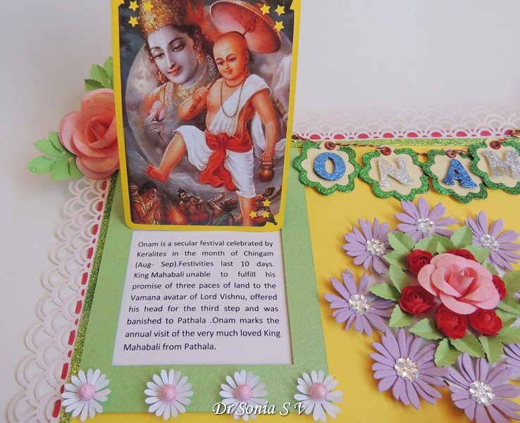 Cards ,Crafts ,Kids Projects: Festivals Of India School Project - ONAM