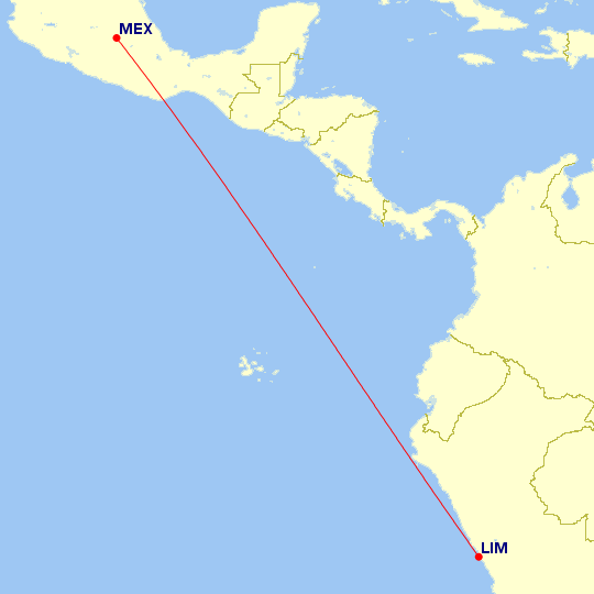 Interjet inicia operaciones entre la Ciudad de Mexico y Lima