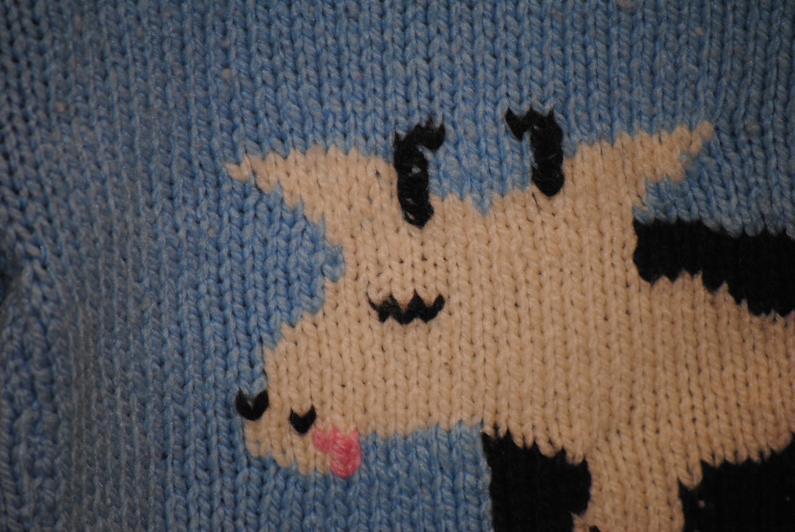 RAZMATAZ: Vintage Cow Sweater