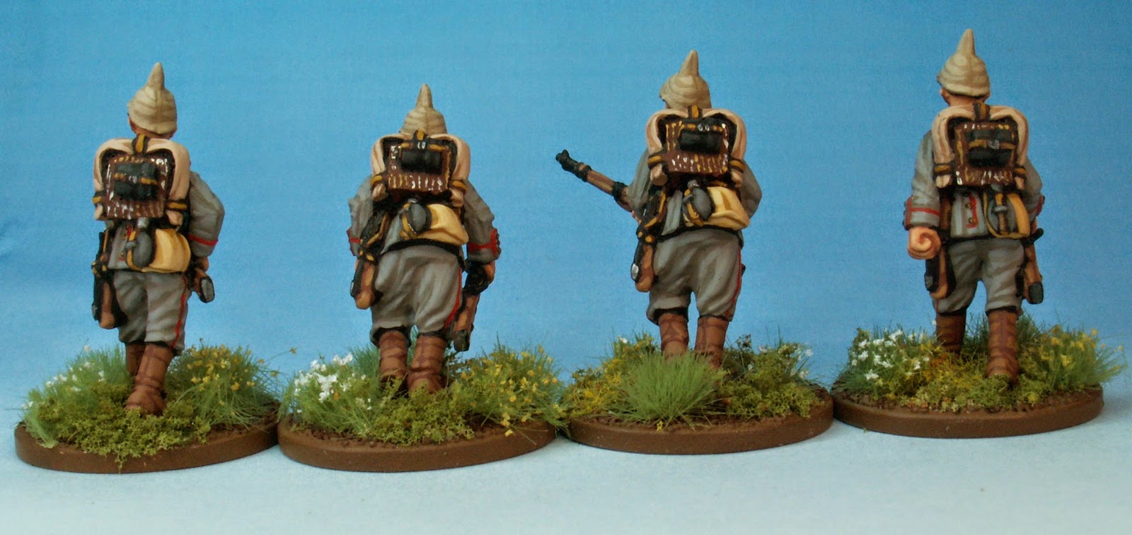 Over Open Sights: Mutton Chop Minatures WW1. Imperial German Infantry 1.