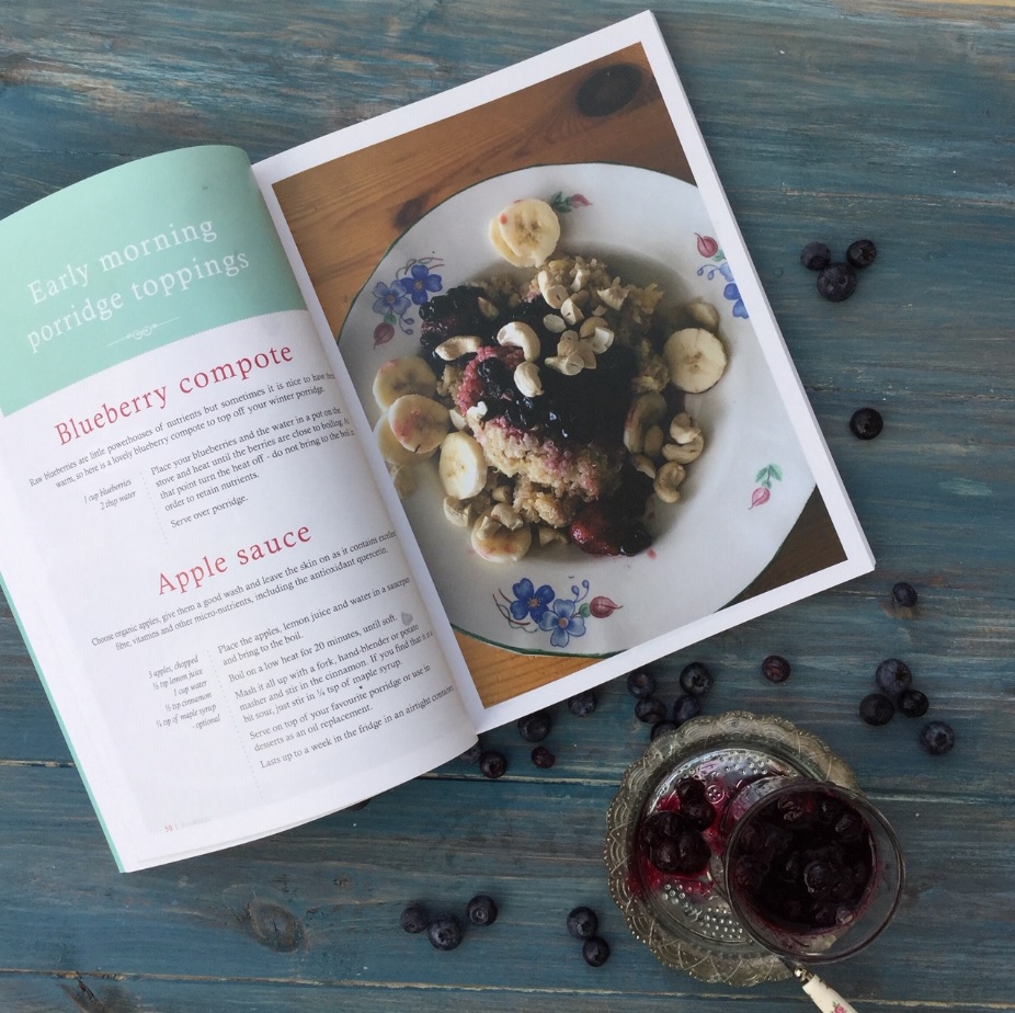 Blueberry Compote and a Review of A Kitchen Fairytale Cookbook | simply ...