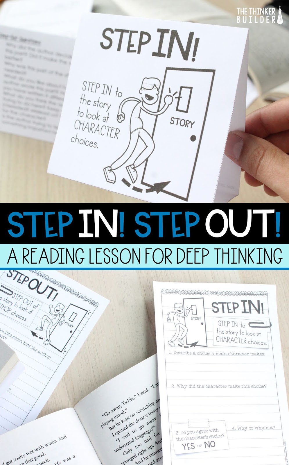 Step In, Step Out: A Reading Lesson for Thinking Deeply About Text