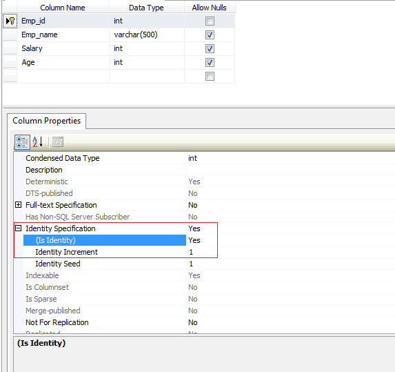 SQL: How to Create table in SQL Database.?