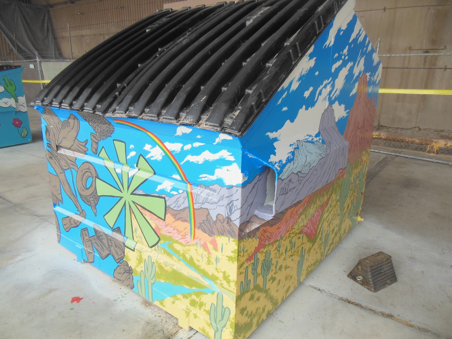 Community Arts and Murals: MURAL/TRASH CONTAINER ART TO BE UNVEILED
